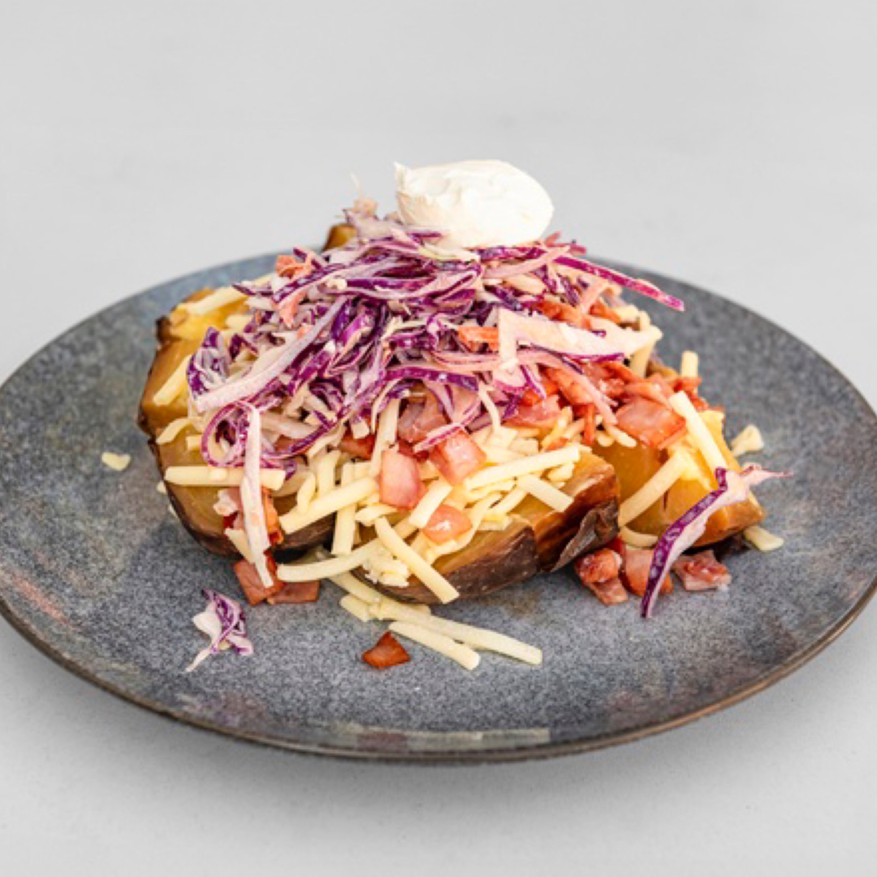 CBC SPUD (Cheese, Bacon, Coleslaw) | King of Spuds